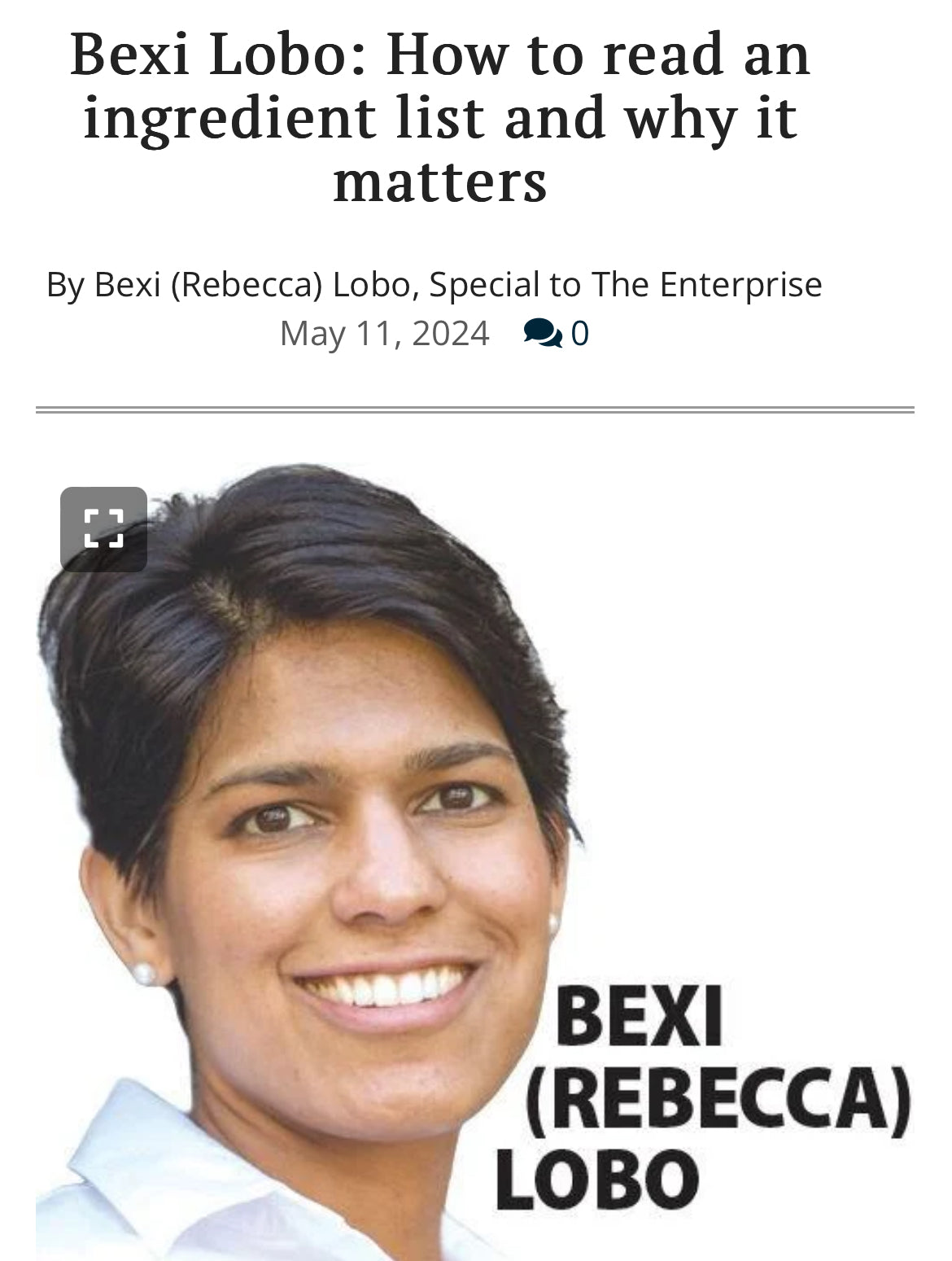 How To Read An Ingredient List And Why It Matters – Bexi's Bespoke ...